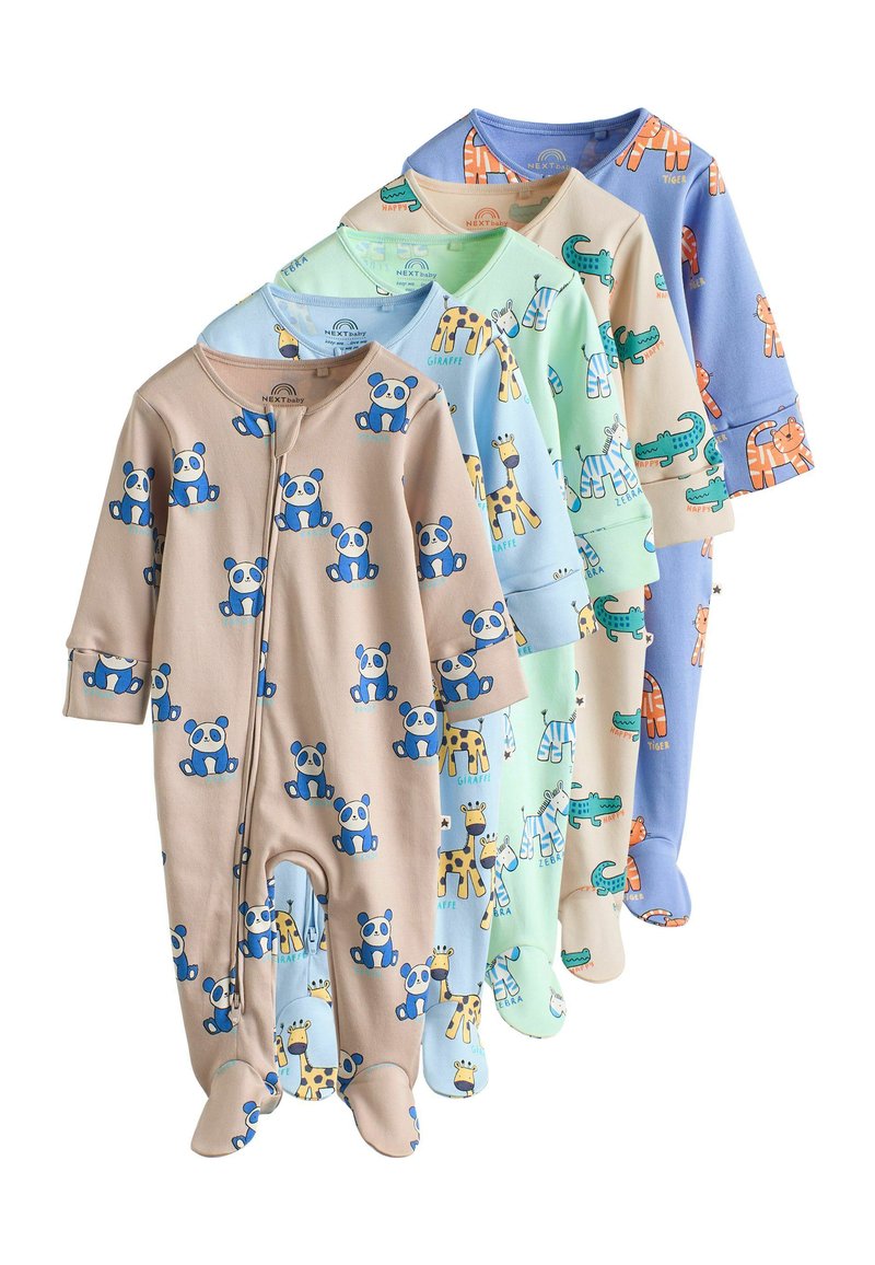 Next REGULAR FIT - TWO WAY ZIP 5 PACK - Natdragt - multi/blå - Zalando.dk