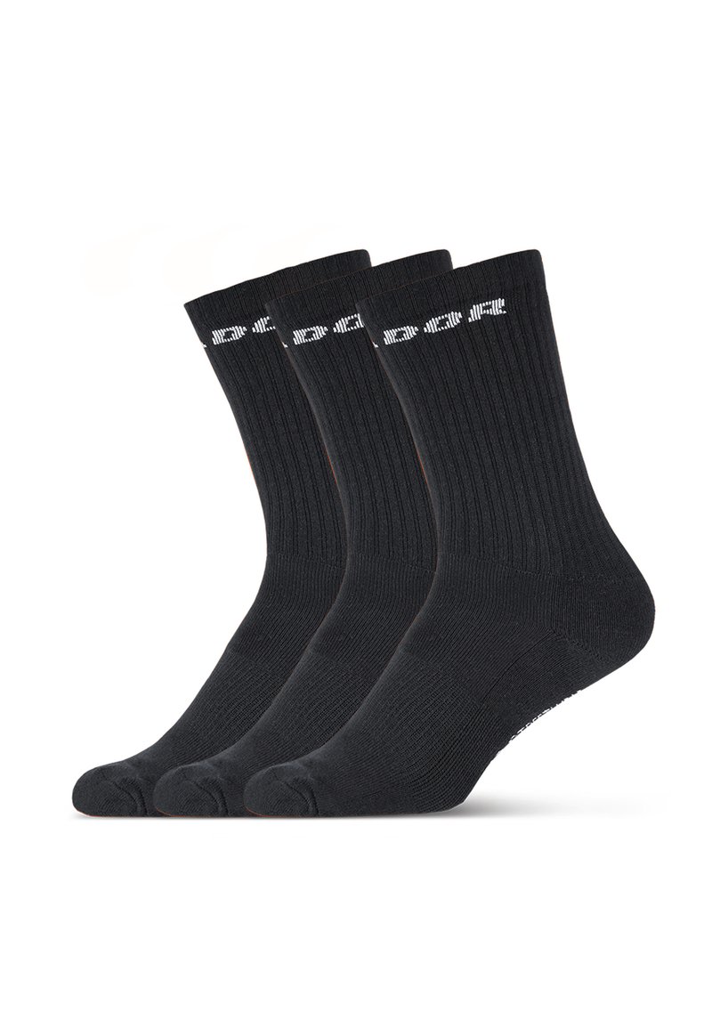Pegador LOGO SOCKS - Socks - black/white/black - Zalando.ie
