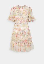 Needle & Thread IRIS RUFFLE MINI - Robe de soirée - moonshine/rose ...