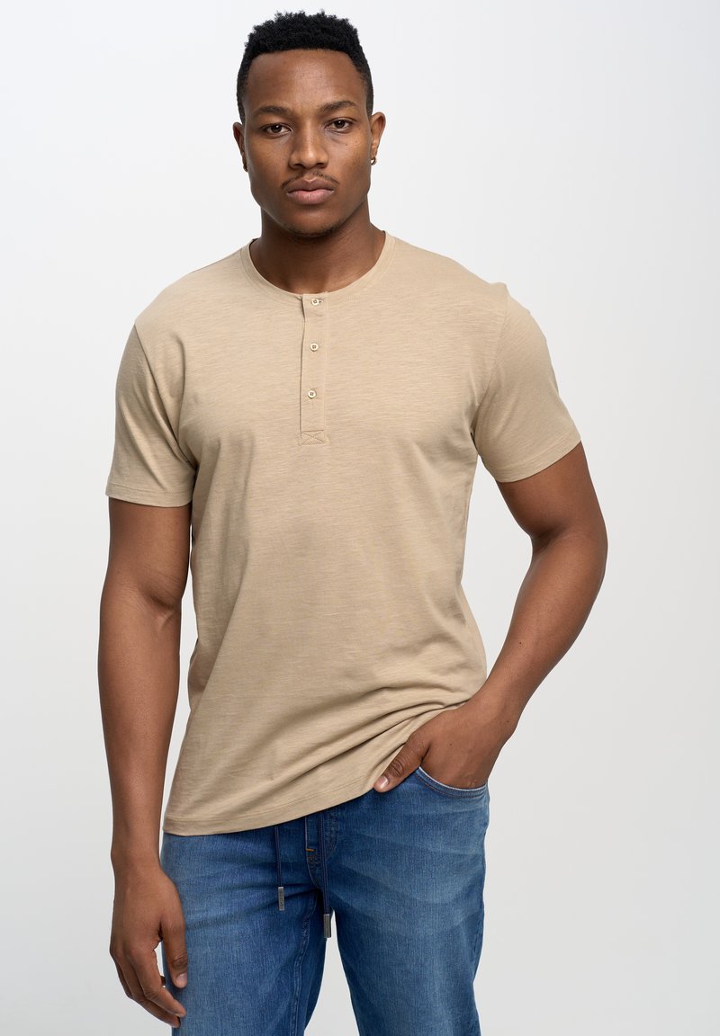 Big Star FADDEI - T-Shirt basic - beige - Zalando.at