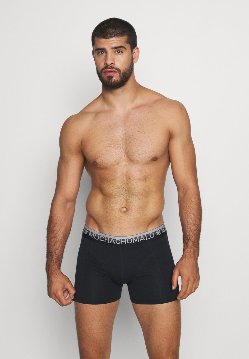 MUCHACHOMALO SOLID 6 PACK - Pants - black/dark blue/grey/black - Zalando.ie