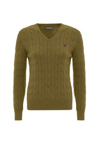 Jacey Quinn JOA - Jumper - olive green/olive - Zalando