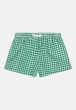 TINYCOTTONS CHECK TRUNKS - Bañador - light cream/pine green/multicolor - Zalando.es