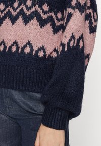 JDY JDYKILIAN FAIR ISLE - Pullover - sky captain detail:nostalgia rose ...