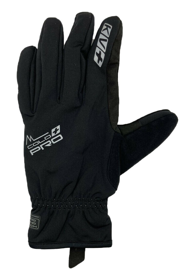 KV+ COLD PRO COUNTRY - Fingerhandschuh - black/schwarz - Zalando.ch