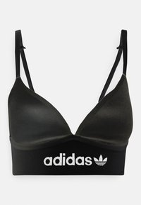 adidas Originals TRIANGLE BRA - Bustier - black/schwarz - Zalando.ch