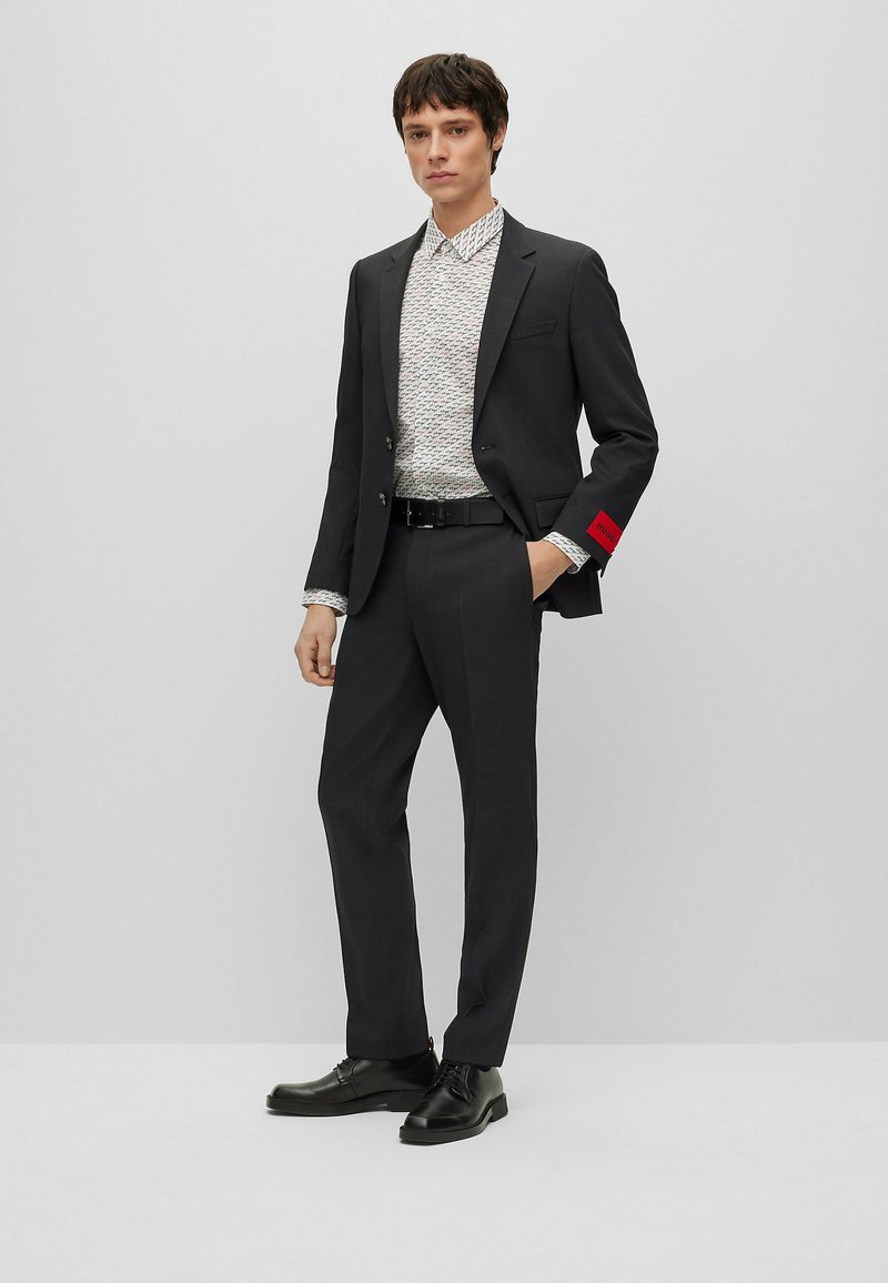 HUGO HENRY GETLIN - Suit - charcoal/brown - Zalando