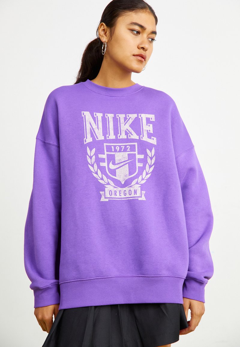 Nike Sportswear CREW - Sweatshirt - disco purple/purple - Zalando.ie