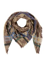 Codello HANDBESTICKTES HAHNENTRITT - Foulard - camel - Zalando
