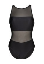 Arena MESH PANELS VENT BACK - Swimsuit - black - Zalando
