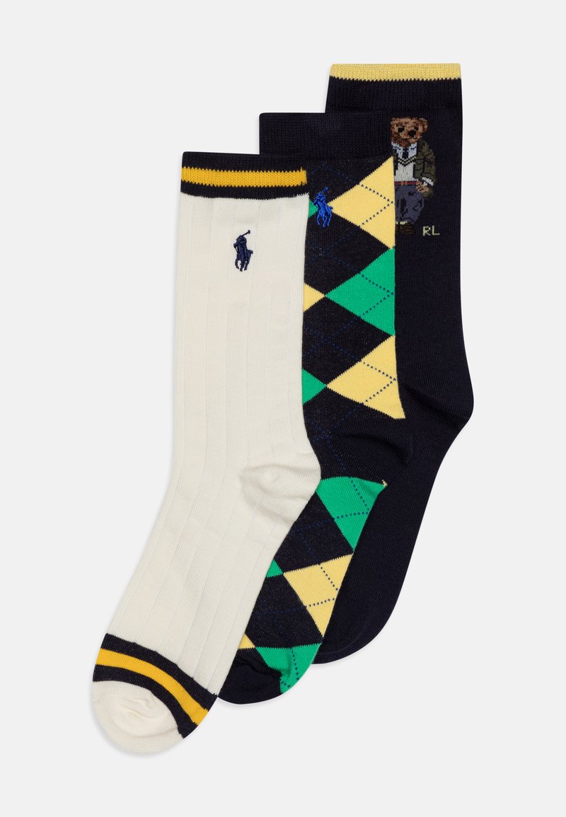 Polo Ralph Lauren CREW SOCK UNISEX 3 PACK - Socks - multi-coloured ...