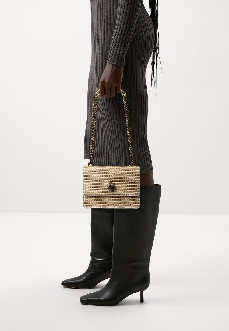 Kurt Geiger London SHOREDITCH CROSS BODY - Sac bandoulière - beige ...