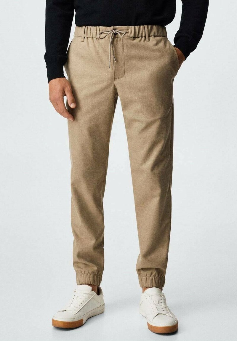 Mango MURLO - Trousers - open beige/beige - Zalando.co.uk
