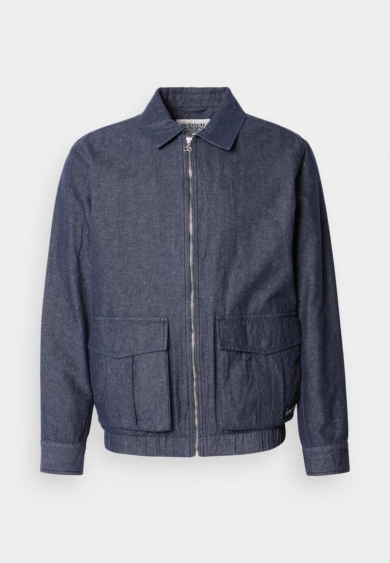 Scotch & Soda BLOUSON - Bomber Jacket - sky captain/dark blue - Zalando ...