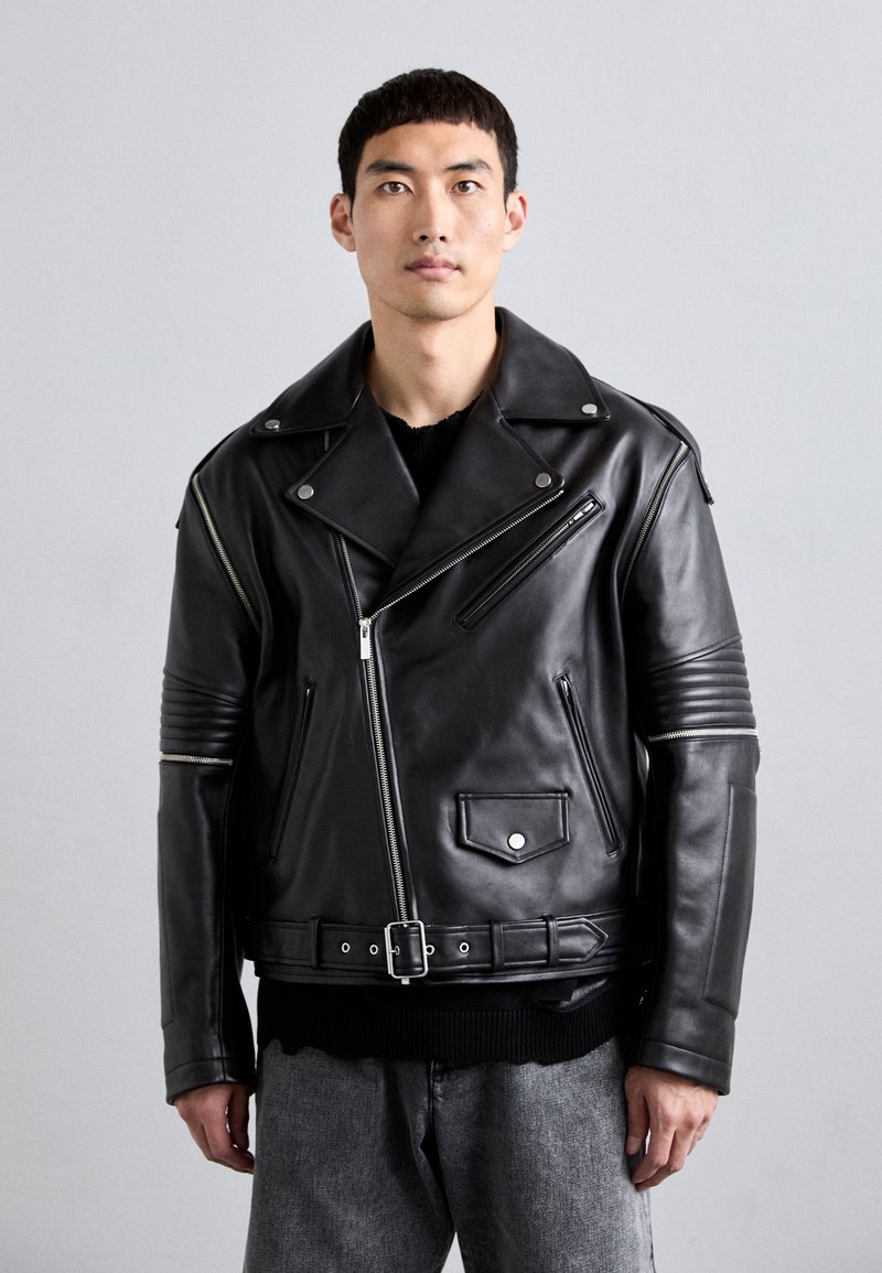 Helmut Lang ASTRO BIKER VERONA - Leather jacket - black - Zalando.ie