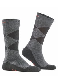 Burlington TREKKING MEN SPORTS SOCKS PLUSH SOLE - Socken - anthra mel ...