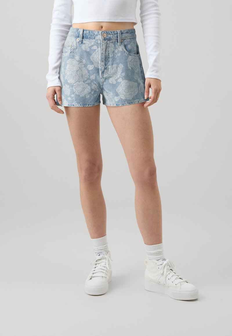 ONLY Petite ONLJAGGER - Denim shorts - light blue denim/light-blue ...