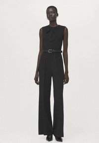 Mango Jumpsuit - black - Zalando