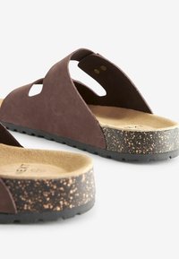 Next DOUBLE STRAP STANDARD - Mules - brown/marron - ZALANDO.FR