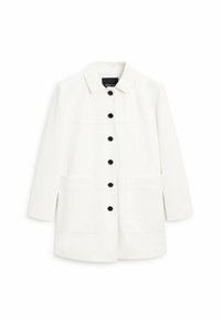 Massimo Dutti MEDIUM - Halflange jas - white/wit - Zalando.nl