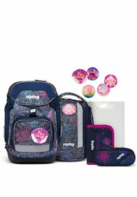 Ergobag SET - School bag - bärlaxy/dark blue - Zalando