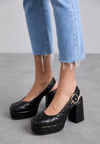 See by Chloé JODIE - Plateaupumps - black/beige - Zalando.dk