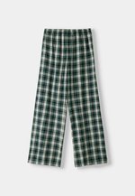 Bershka STRAIGHT-LEG CHECK - Broek - evergreen/groen - Zalando.nl