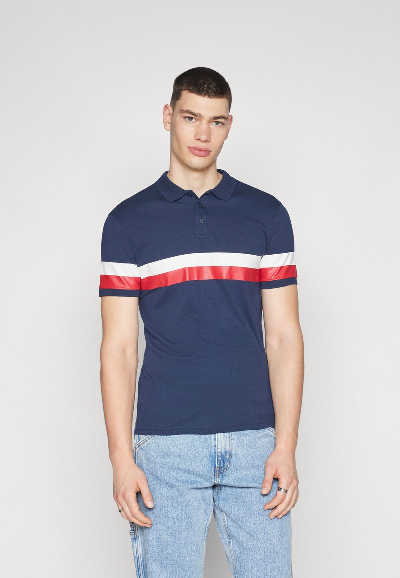 Pier One Polo shirt - dark blue - Zalando.co.uk