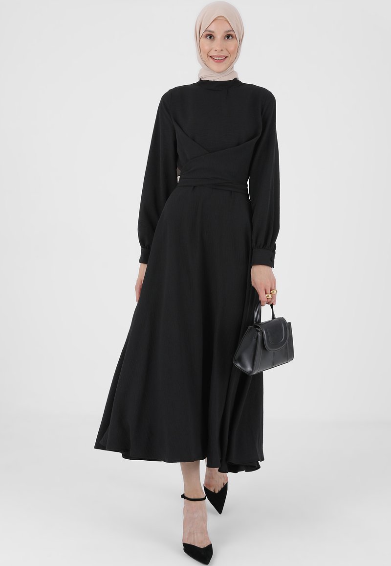 Modanisa CREW NECK UNLINED MODEST REFKA - Day dress - black - Zalando