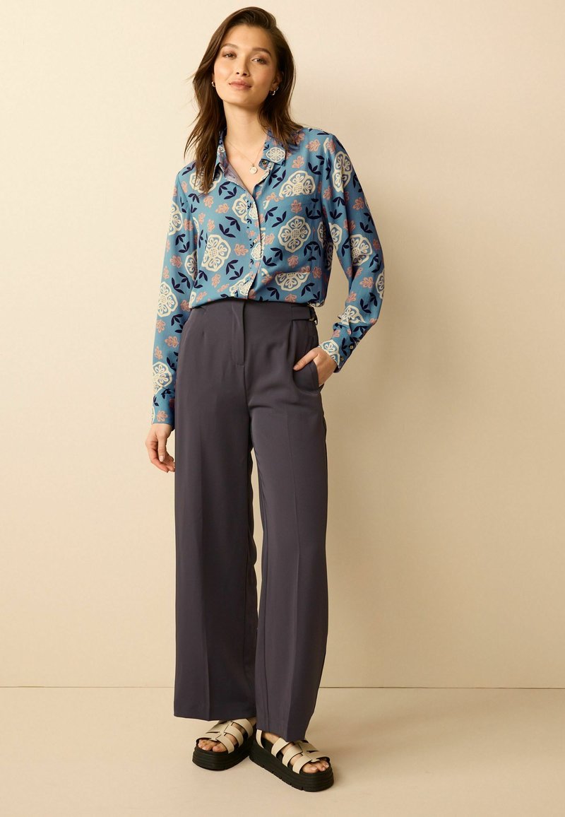 Next SOFT - Nööpidega pluus - blue/sinine - Zalando.ee