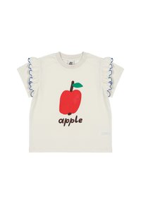 JELLY MALLOW APPLE FRIL - T-Shirt print - ivory/offwhite - Zalando.de
