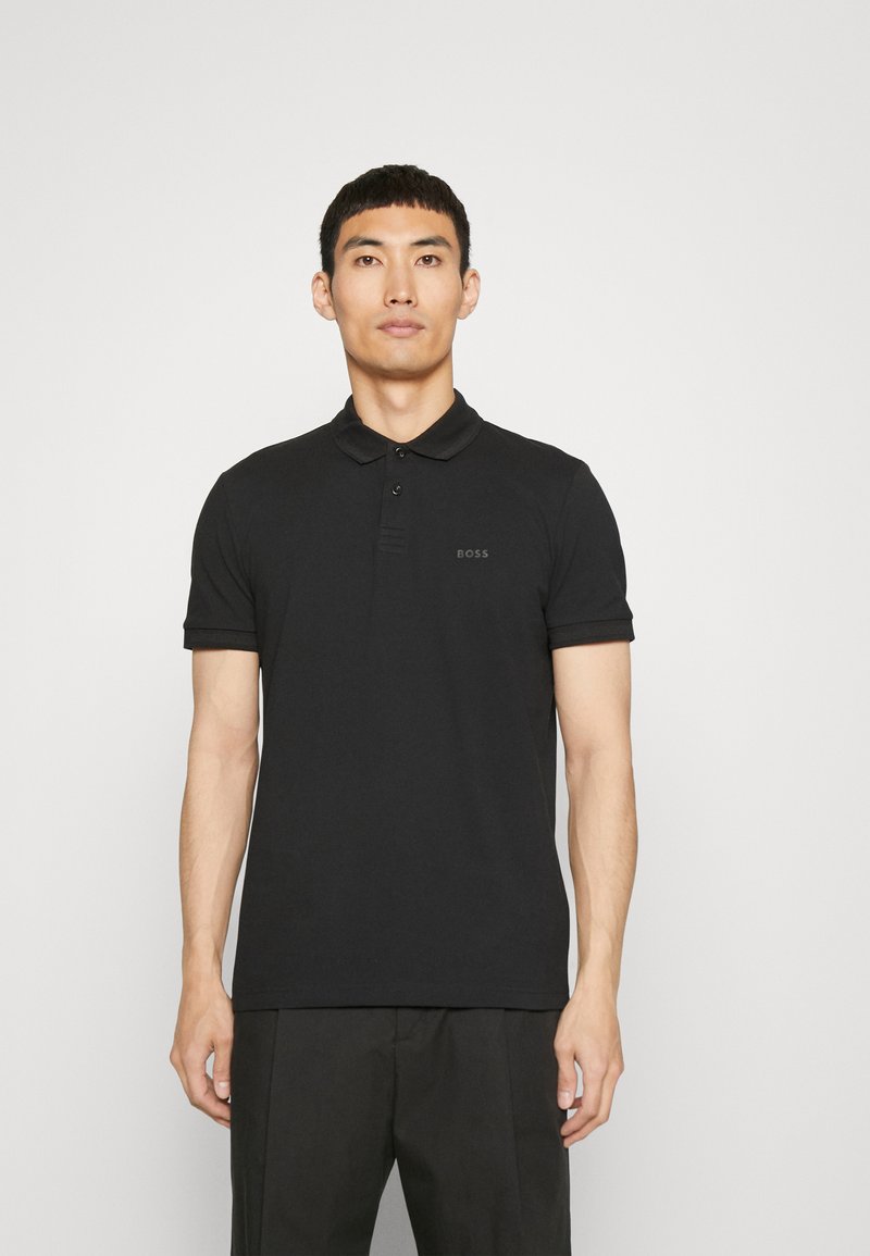 BOSS PIO - Polo shirt - black - Zalando.ie