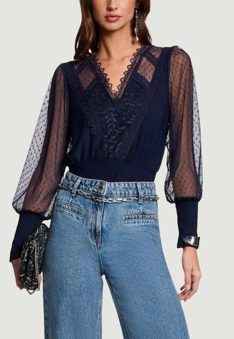 Morgan TAGADO - Camicetta - blu-marine/blu reale - Zalando.it