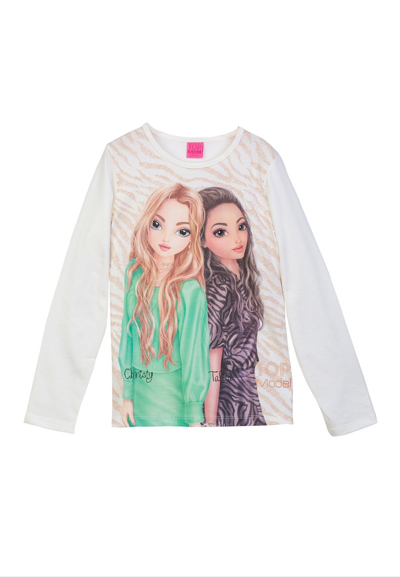 TOP Model CHRISTY AND TALITA - Long sleeved top - snow white/white ...