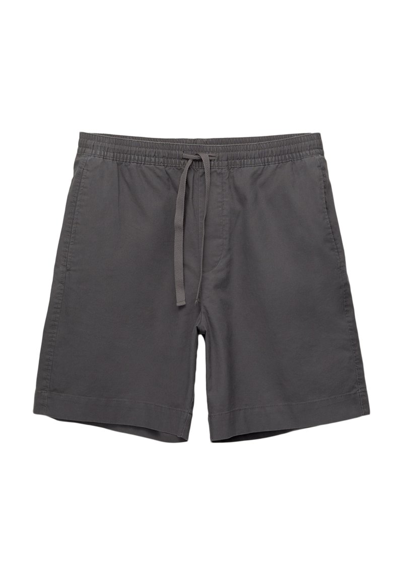 PULL&BEAR BERMUDA - Spodnie treningowe/ciemnoszary - Zalando.pl
