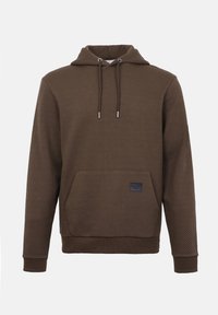 Pier One Hoodie - dark brown - Zalando