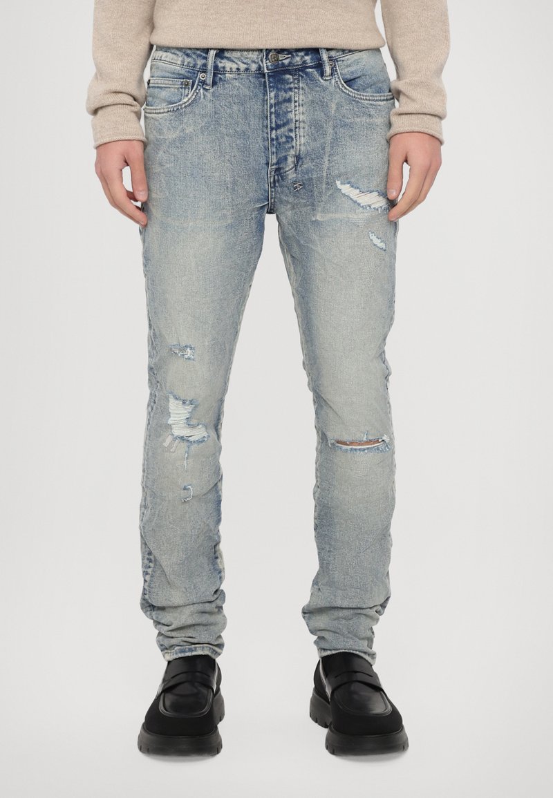 Ksubi CHITCH PUNK THRASHED - Jeans slim fit - light blue denim/carta da ...