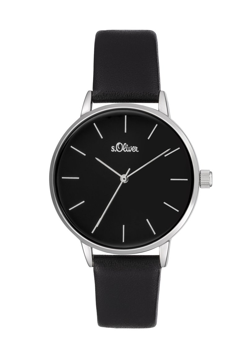 s.Oliver Watch - schwarz/black - Zalando.de