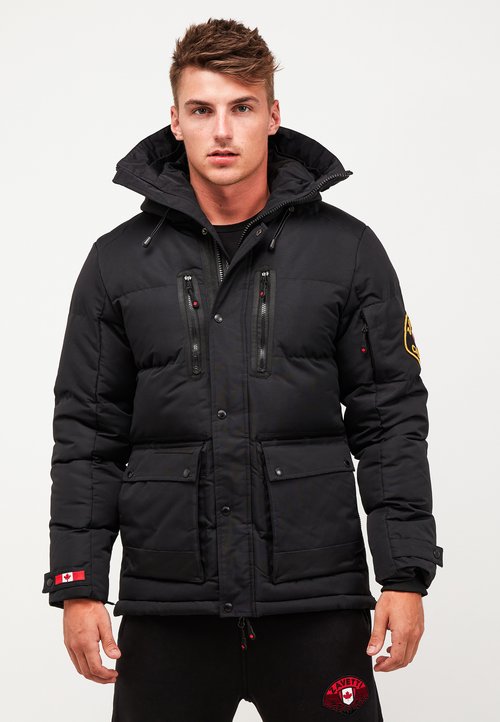 Alessandro Zavetti NEVORI PUFFER JACKET - Winterjacke - jet black ...