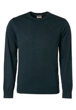 NO EXCESS CREWNECK 2 COLOURED - Strickpullover - ocean/dunkelblau - Zalando.at