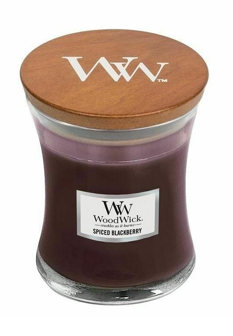 Woodwick WOODWICK MINI - SPICED BLACKBERRY - Świeca zapachowa - Zalando.pl