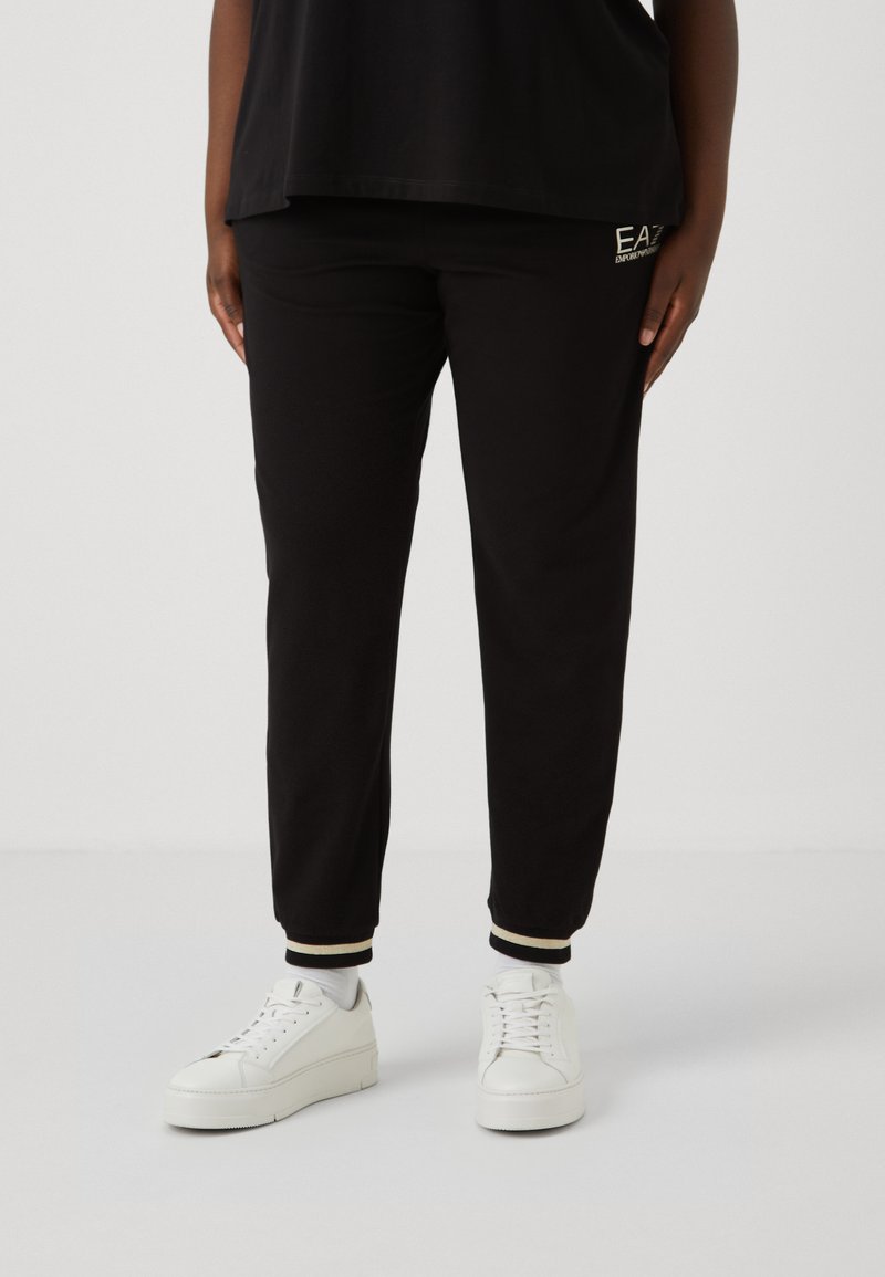 EA7 Emporio Armani TROUSER - Pantalon de survêtement - nero/noir - ZALANDO.FR