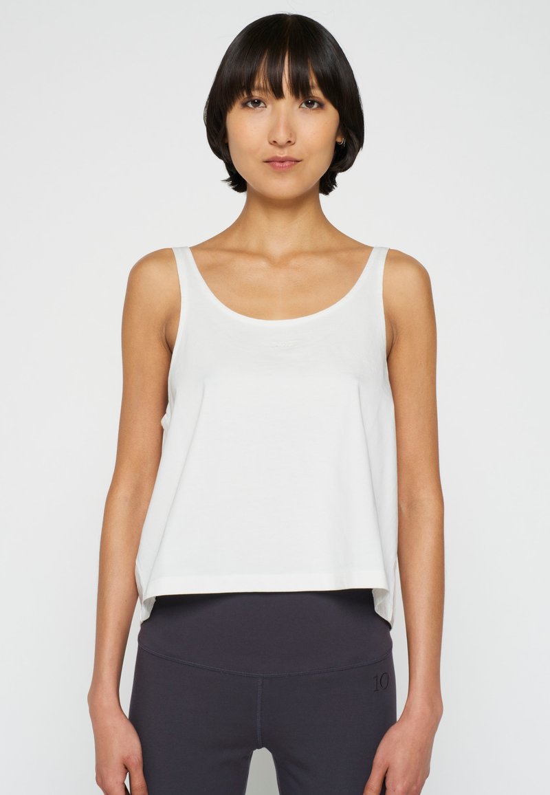 10DAYS TANK - Top - ecru/beige - Zalando.es