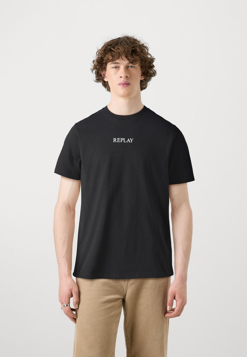 Replay T-shirt basic - black/nero - Zalando.it