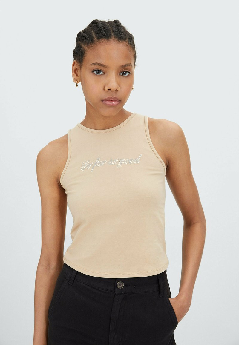 Stradivarius Toppi Beige Zalando fi stradivarius-toppi-beige-zalando-fi