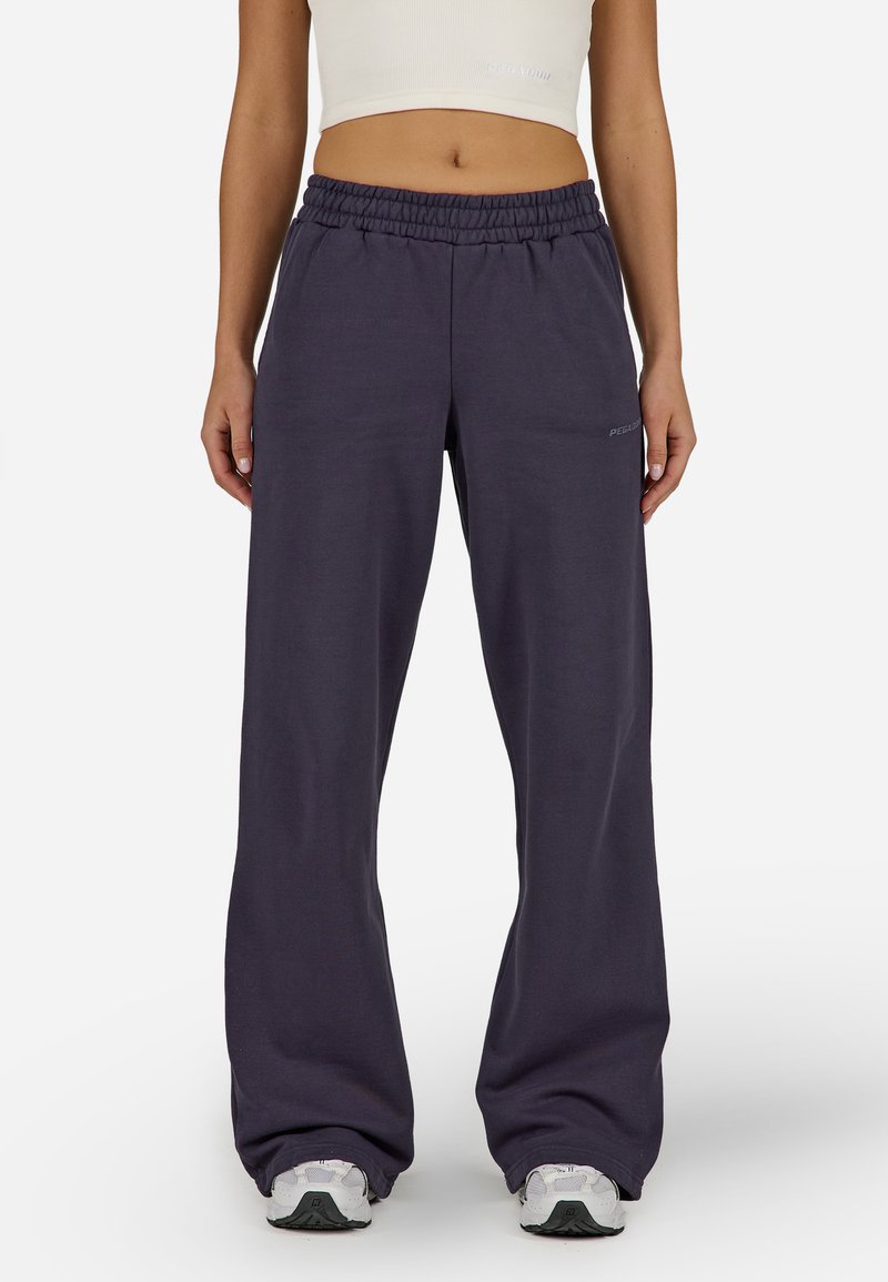 Pegador ANNI WIDE PANTS - Jogginghose - washed indigo/blue gum ...
