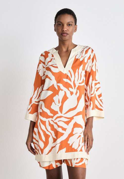 GANT PALM DRESS - Robe de jour - soft oat/beige - ZALANDO.CH