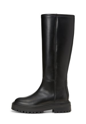 TOM TAILOR DENIM Plateaustiefel - black/schwarz - Zalando.ch