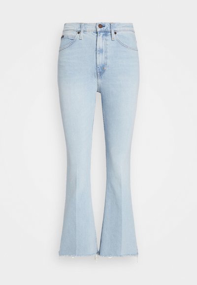Polo Ralph Lauren HIGH RISE WIDE CROP STRAIGHT - Flared-farkut ...