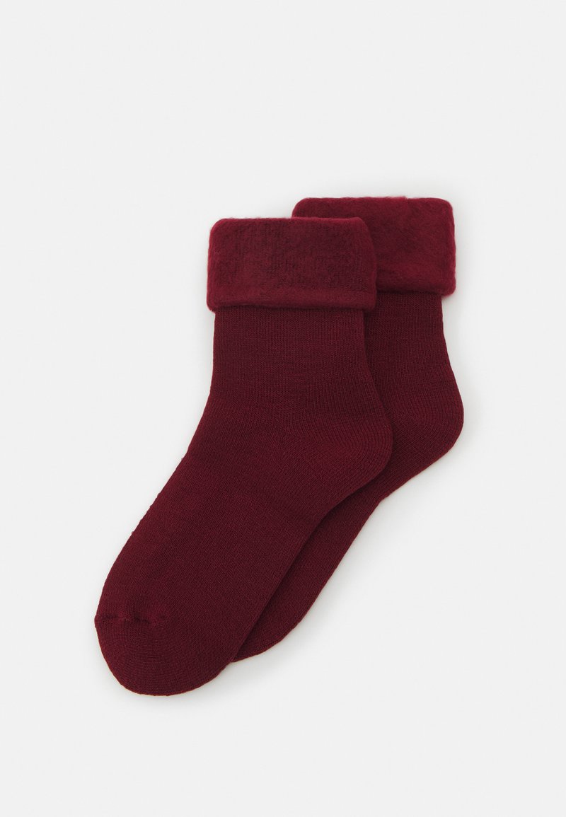 Anna Field 2 PACK - Socks - dark red - Zalando.co.uk